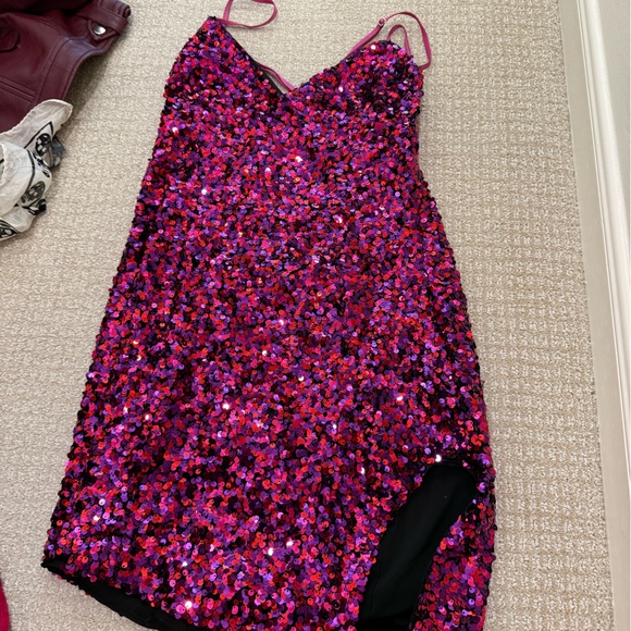 For Love And Lemons | Dresses | For Love And Lemons Pink And Purple ...
